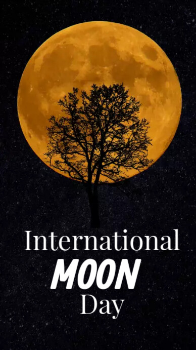 International Moon Day Instagram Story Template | PosterMyWall