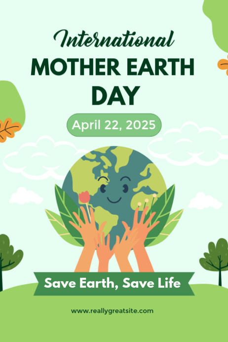 Copy of International Mother Earth Day Poster 2025 | PosterMyWall