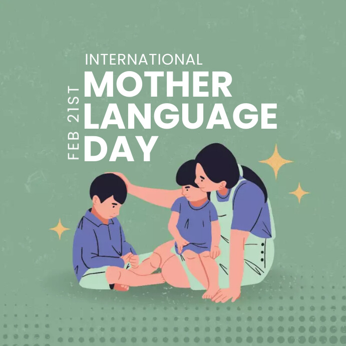 International Mother Language Day Template | PosterMyWall