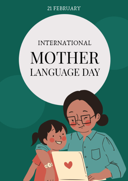 International Mother Language Day Poster Template Design | PosterMyWall