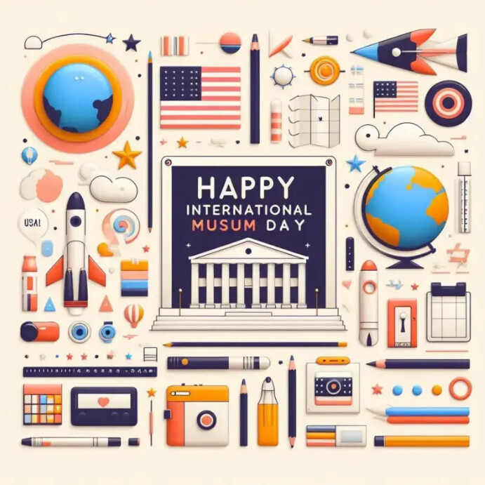 International museum day 2024 Template | PosterMyWall