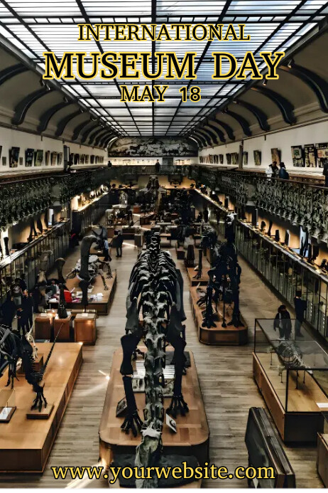 Plantilla de International Museum Day Poster Template | PosterMyWall