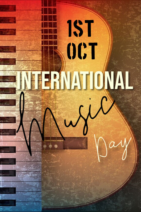 International music day Template | PosterMyWall