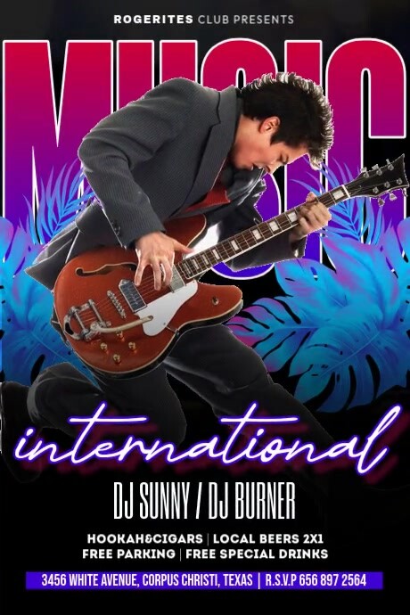 International Music Day Template | PosterMyWall