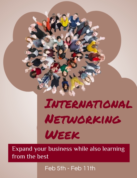 Copy of International Networking Week | PosterMyWall