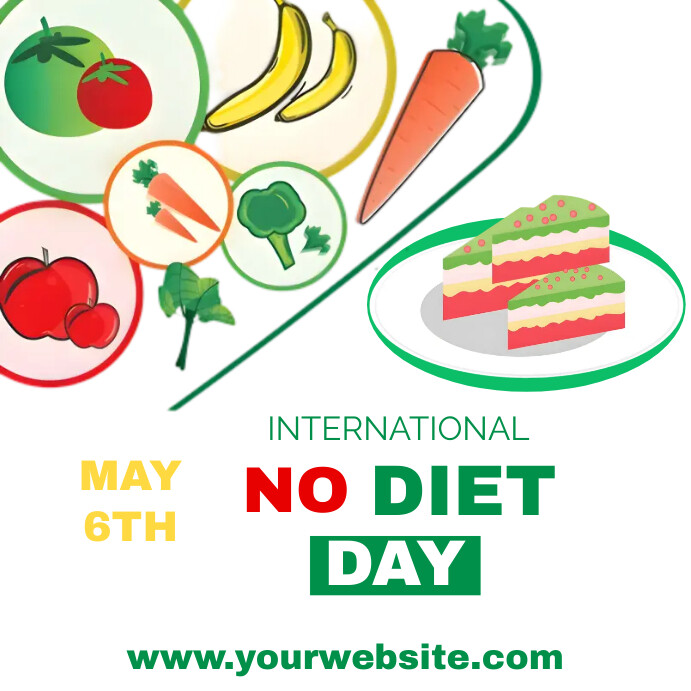 Plantilla de International No Diet Day Instagram Post Temp | PosterMyWall