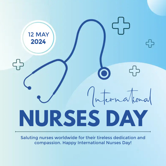 International Nurse Day Instagram Post Template | PosterMyWall