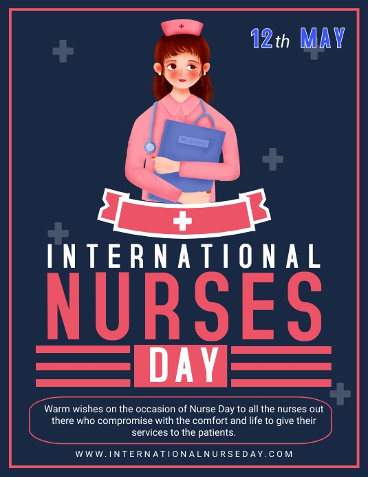 International Nurses Day Flyer Template | PosterMyWall