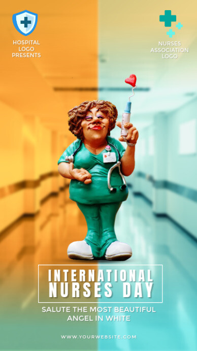 International Nurses Day IG Story Templat | PosterMyWall