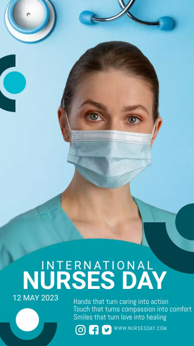 Plantilla de International Nurses Day Post | PosterMyWall