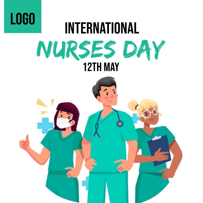 International nurses day poster template | PosterMyWall