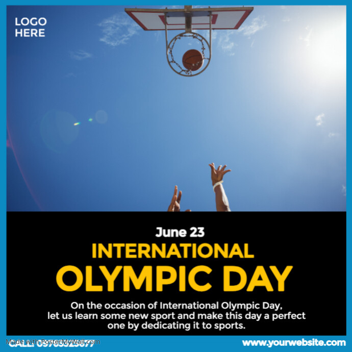 International Olympic Day Template | PosterMyWall