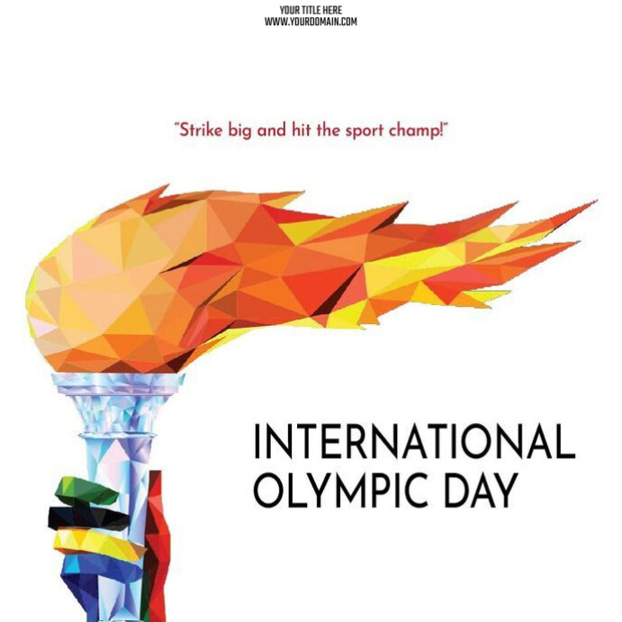 International Olympic Day Template | PosterMyWall