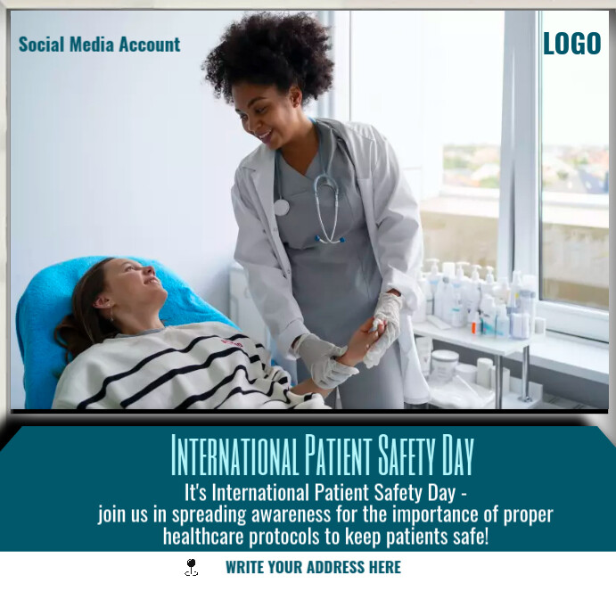 Szablon International Patient Safety Day | PosterMyWall