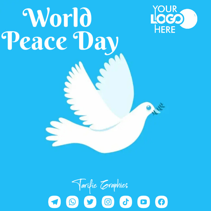 International Peace Day Template | PosterMyWall