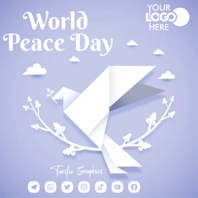 International Peace Day Template | PosterMyWall