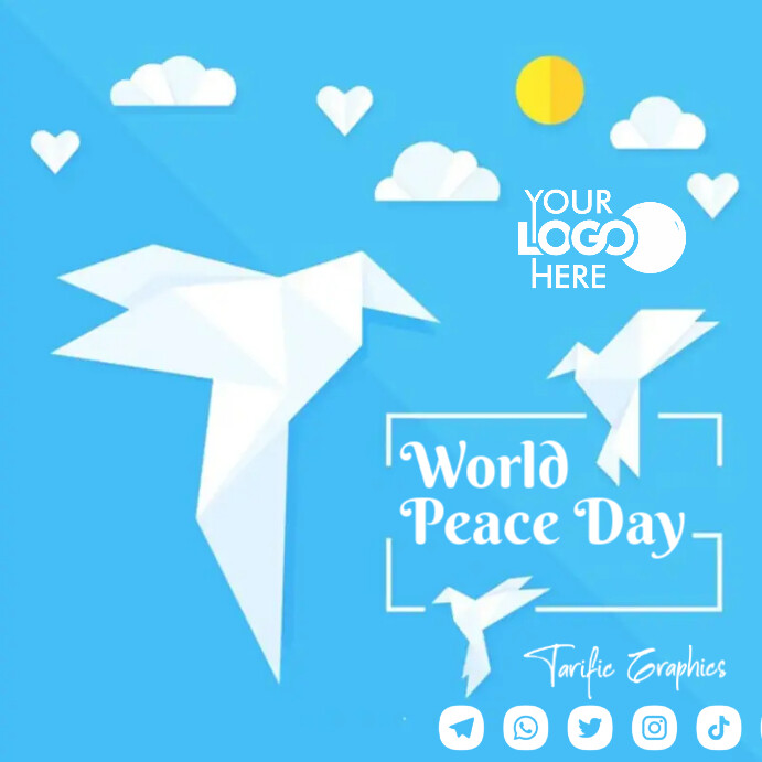 International Peace Day Template | PosterMyWall