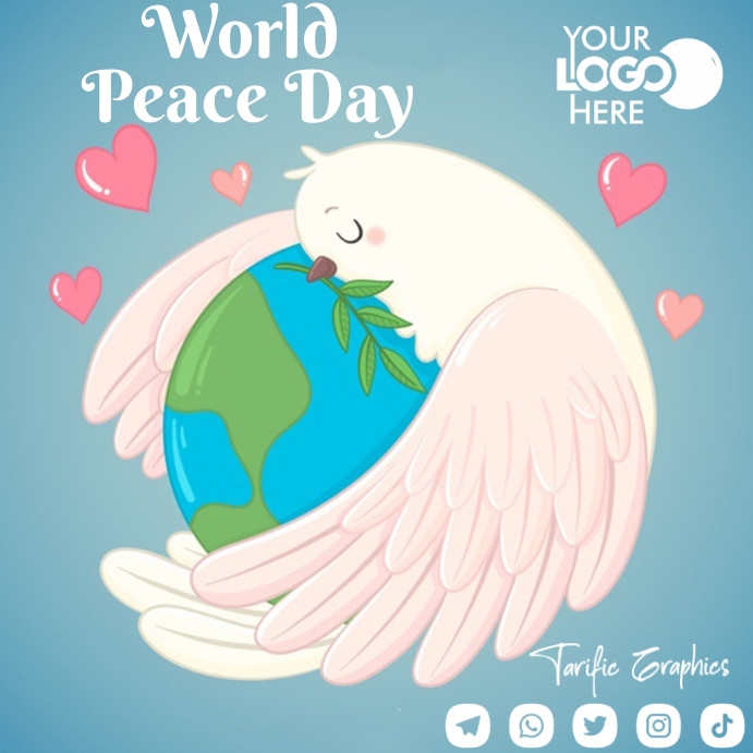 International Peace Day Template | PosterMyWall