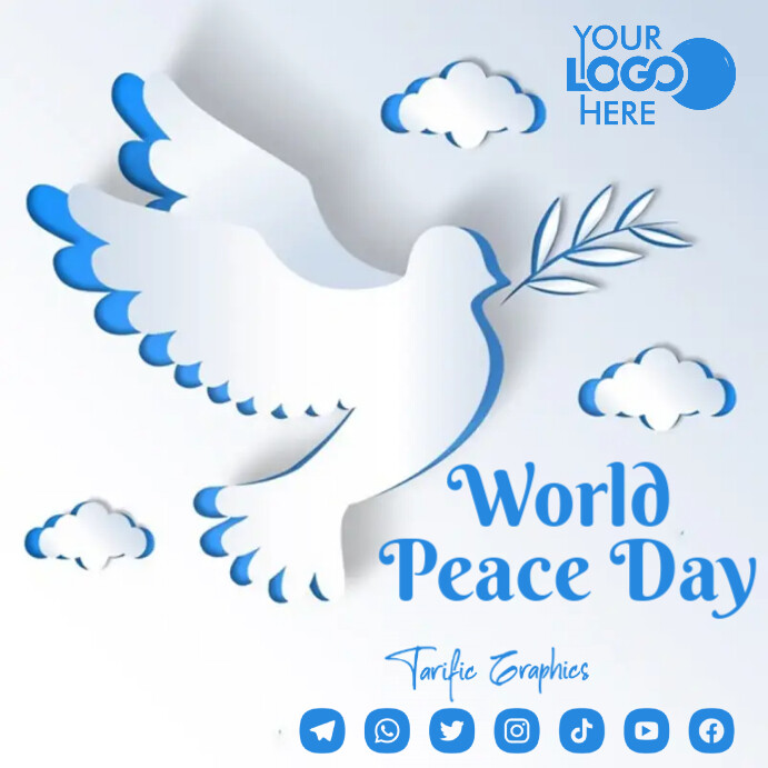 International Peace Day Template | PosterMyWall