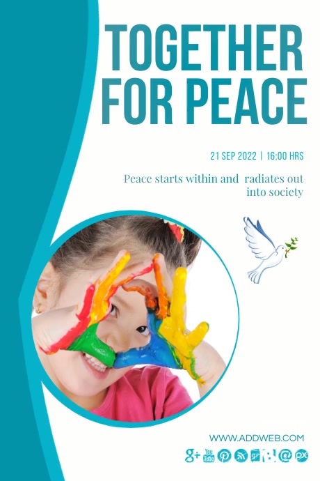 Copy of INTERNATIONAL PEACE DAY | PosterMyWall