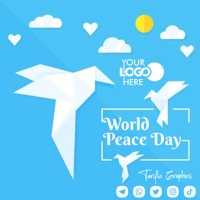 International Peace Day Template | PosterMyWall