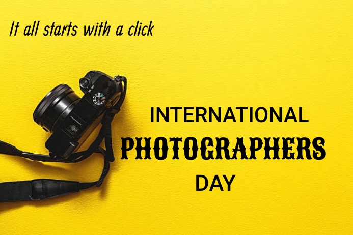 International photographers day Template | PosterMyWall