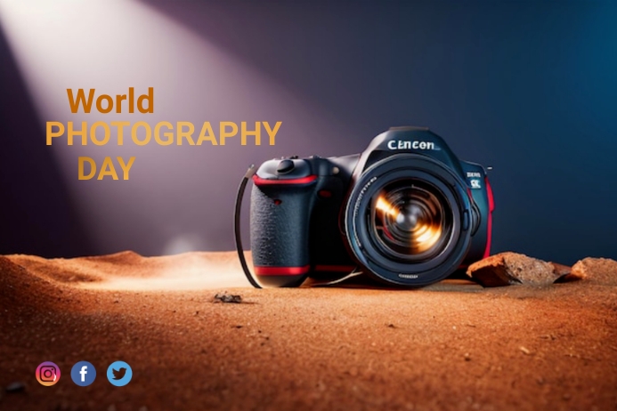 International photography day poster template | PosterMyWall