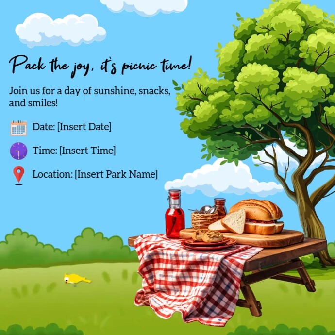 International Picnic Day Template | PosterMyWall