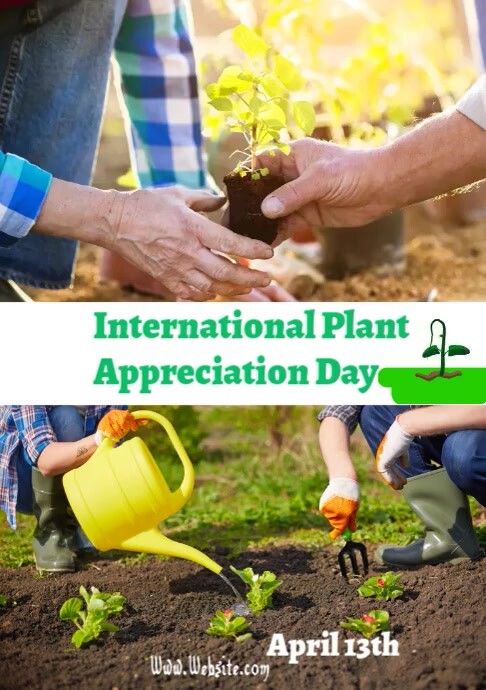 International plant appreciation day Template | PosterMyWall