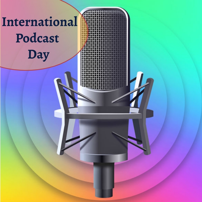 international podcast day Template | PosterMyWall