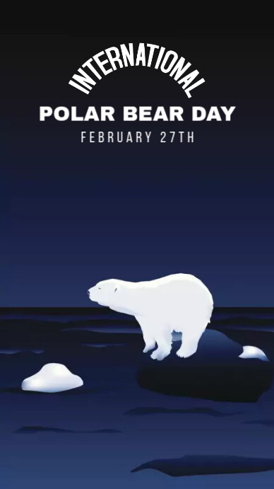 international polar bear day Template | PosterMyWall