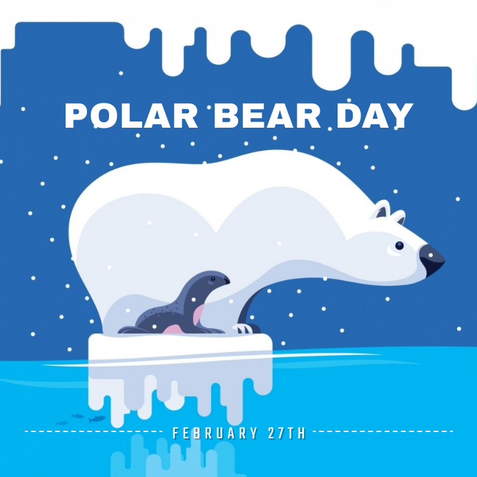 international polar bear day Template | PosterMyWall