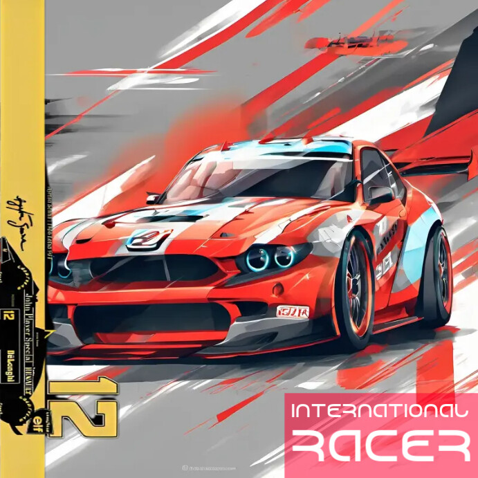 International racing Template | PosterMyWall