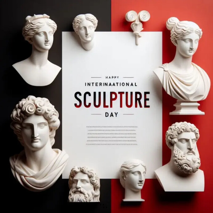 International sculpture day Template | PosterMyWall