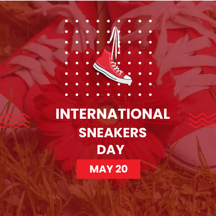 international sneakers day Template | PosterMyWall