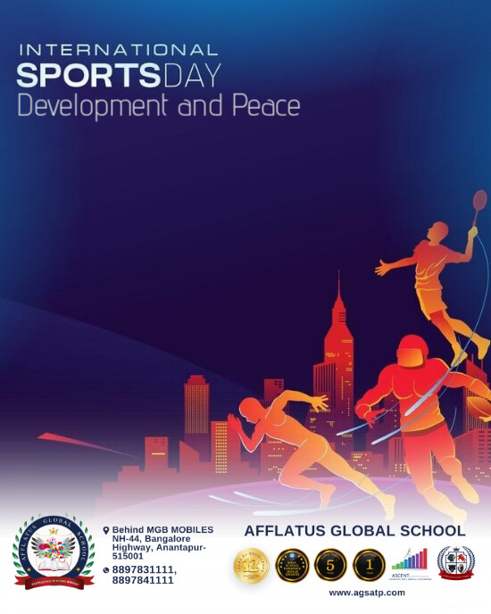 International sports day for Development and peace Template | PosterMyWall