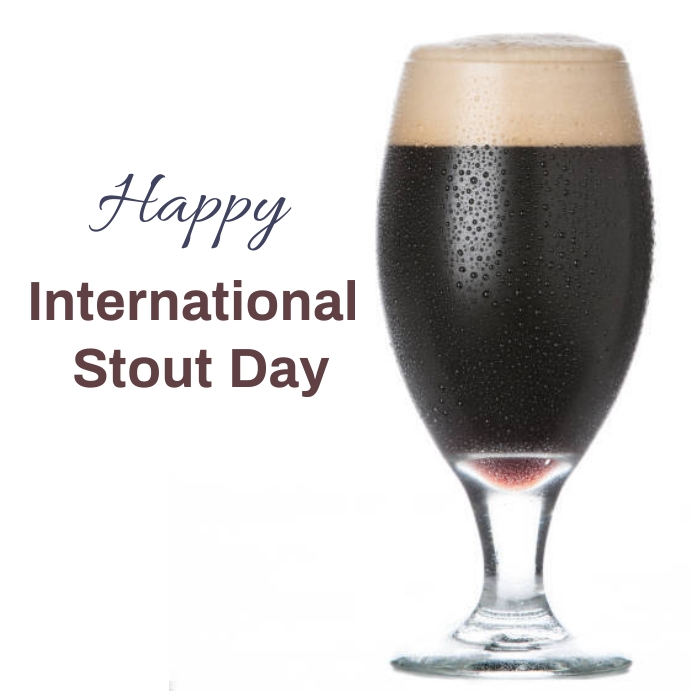 international stout day Template | PosterMyWall