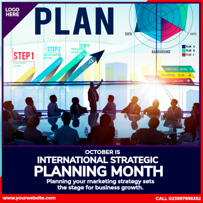 International Strategic Planning Month Template | PosterMyWall