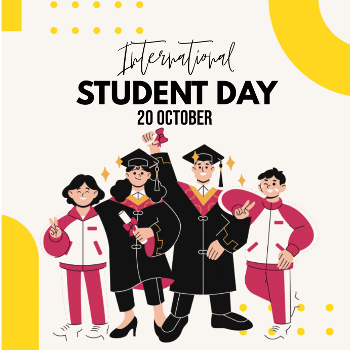 international student day Template | PosterMyWall