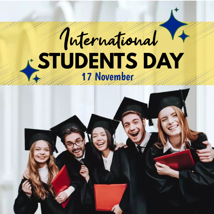 international student day poster Template | PosterMyWall