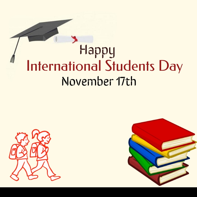 international students day Template | PosterMyWall
