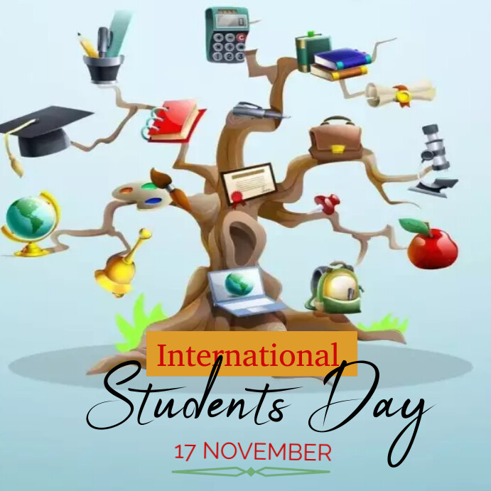 International students day Template | PosterMyWall