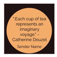 International tea day quote Template | PosterMyWall