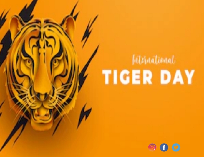 International Tiger day template | PosterMyWall