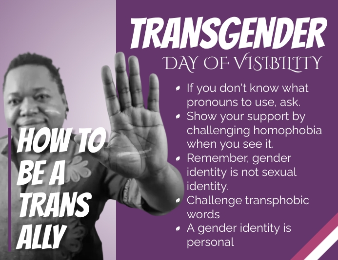 International Transgender Day of Visibility Template | PosterMyWall