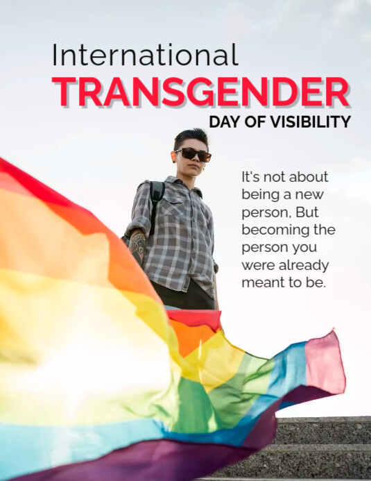 international transgender day of visibility Template | PosterMyWall
