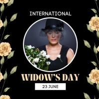 International Widows Day Template | PosterMyWall