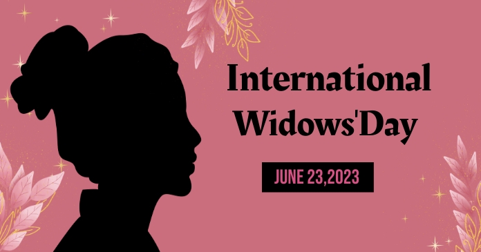 Plantilla de International widows'day | PosterMyWall