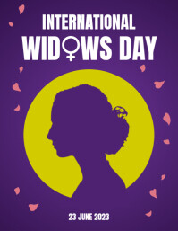 International Widows Day Template PosterMyWall International Widows Day Template PosterMyWall