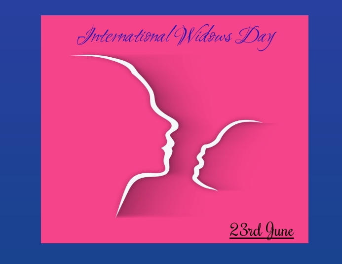 International Widows Flyer Template | PosterMyWall